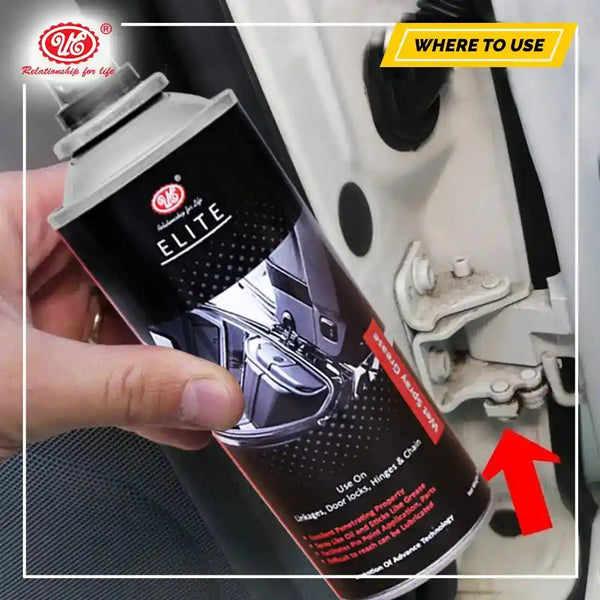 UE Autotech Elite Wet Sprayable Grease 250ml for Linkages, door locks,