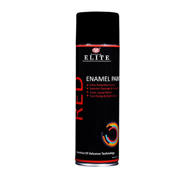 Enamel Spray Paint 500 ml (Red, Black, White, Silver, Golden) - UE Autotech
